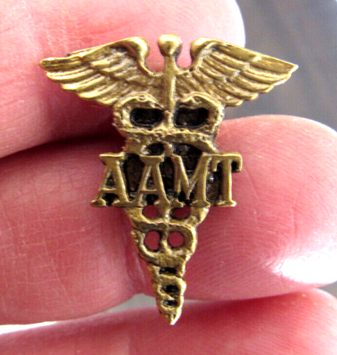 Vintage AAMT American Association for Medical Transcription Pin | eBay