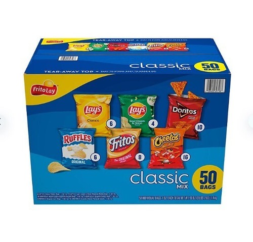 Frito-Lay Classic Mix Variety Pack Chips, 50 pk. | eBay
