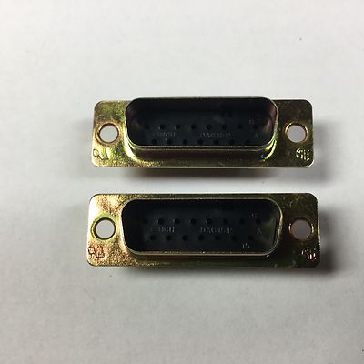 DAC15P-FO CONNECTOR 15 POSITION DSUB STANDARD CINCH NO PINS (5 PER LOT ...