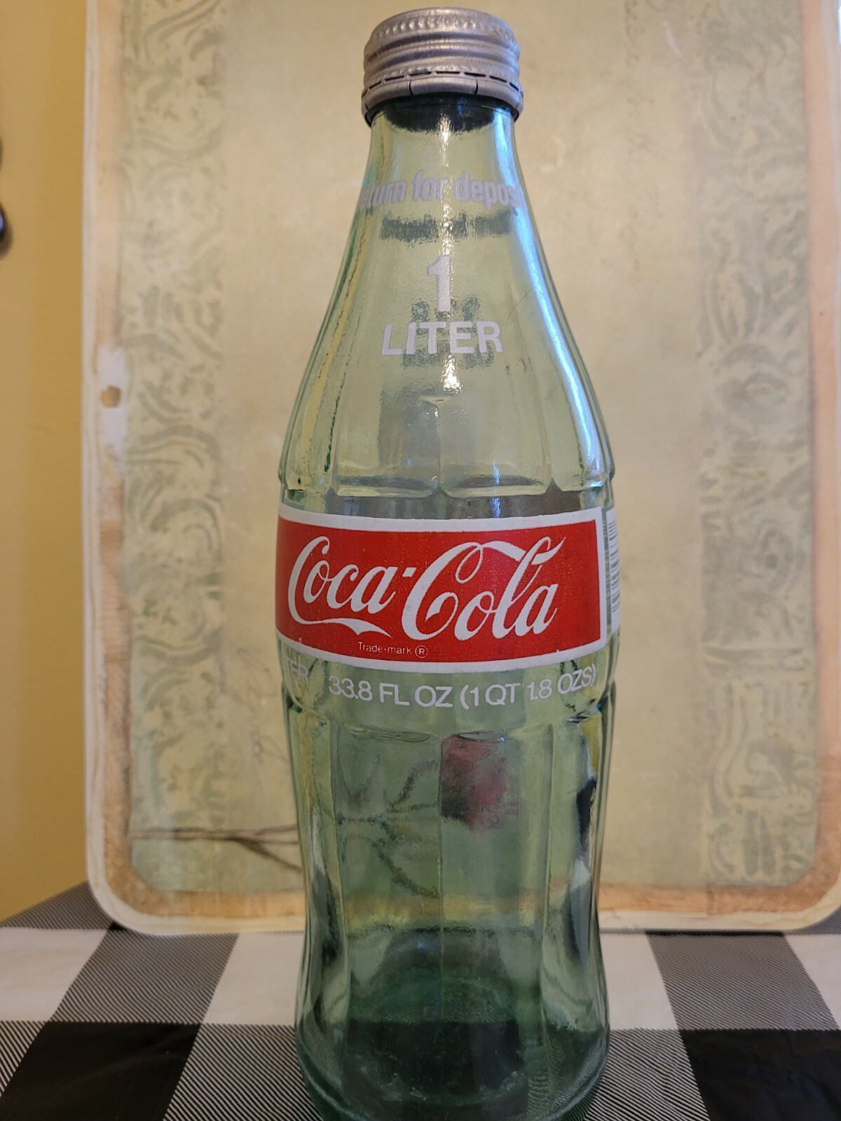 1 Liter Coke Bottle with original cap | eBay