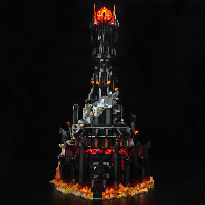 LED Light Kit for LEGO The Lord of the Rings: Barad-dûr™ 10333 ...