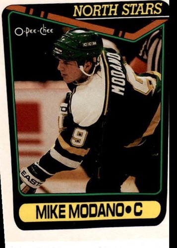 1990-91 O-Pee-Chee Mike Modano Rookie Minnesota North Stars #348 | eBay
