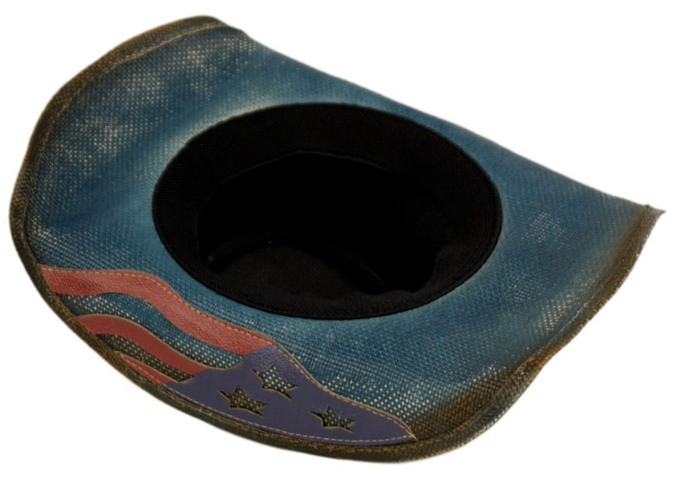 VINTAGE WESTERN COWBOY HATS WITH EAGLE BADGE | eBay