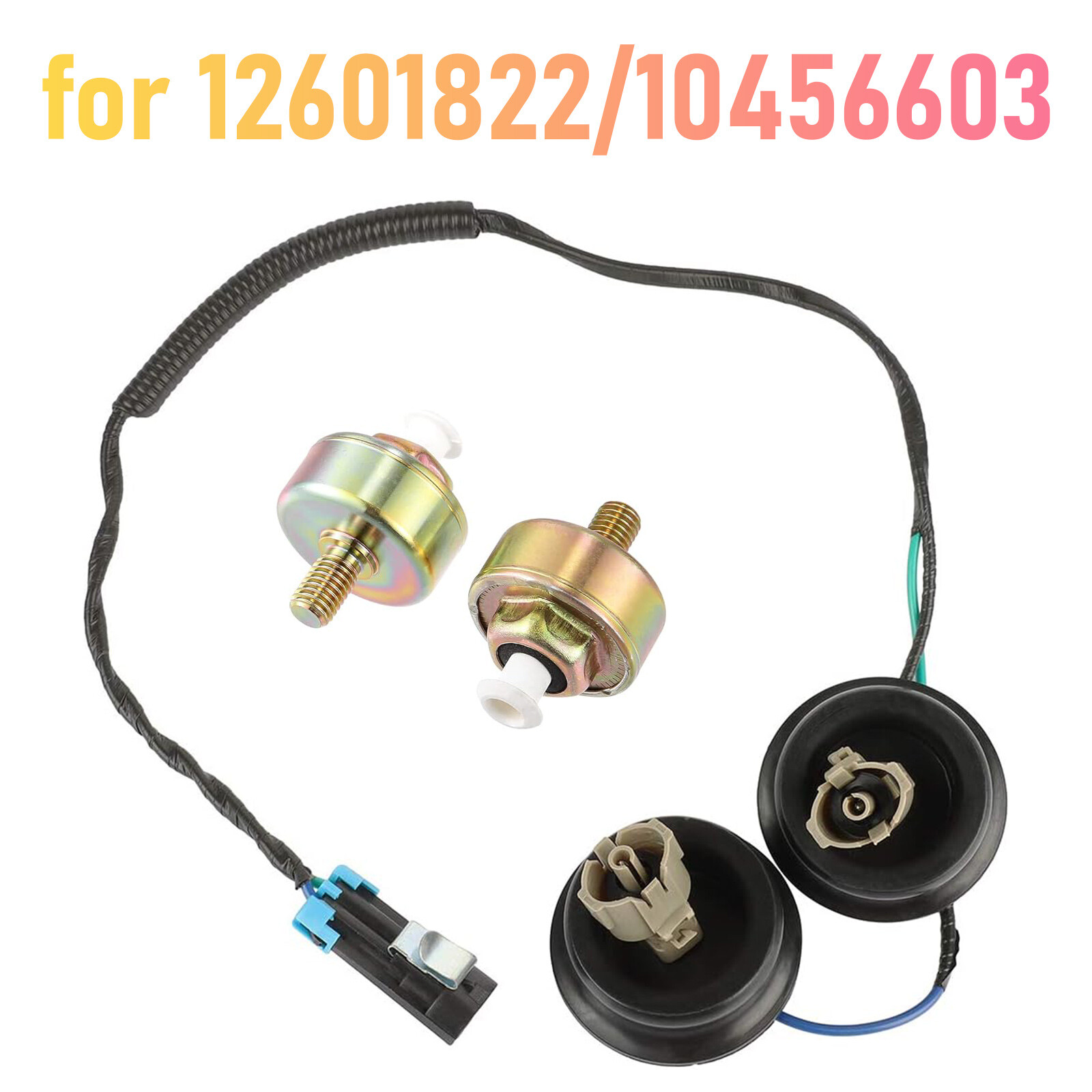 12589867 Set Fits ACDelco 213-3521 Knock Sensors For Chevy Silverado ...