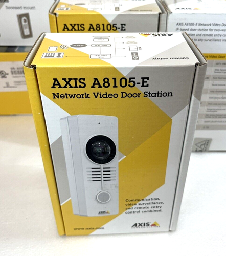 AXIS A8105-E Network Video Door Station, NEW SEALED, Ready to Ship, Warranty | eBay