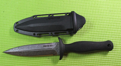 Cold Steel Counter Tac 1 Fixed Blade Knife AUS-8 Steel Plain Edge 5 ...