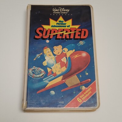 Walt Disney Home Video The Further Adventures of SuperTed VHS 6 ...