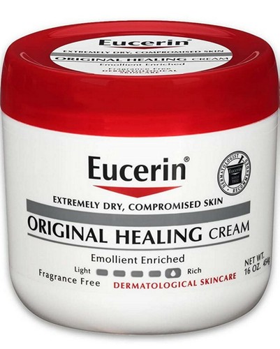 Eucerin Original Healing Cream, Original, Unscented 16 oz TUB ...