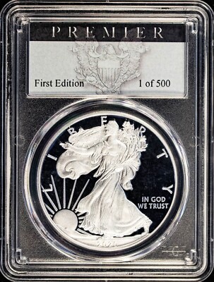 2020W 1oz Silver PR70 DCAM PCGS American Eagle Coin Premier ...