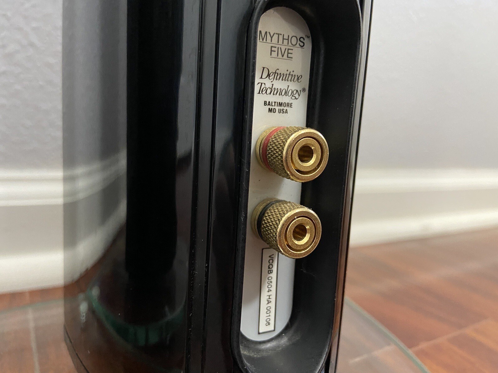 Definitive Technology Mythos Five Floor Standing Speakers w/ Glass Base ...