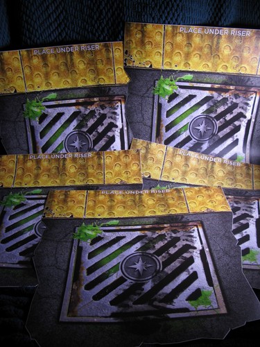 Spirit Halloween 2025 Madison Scare Park Sticky Step Pad Covers (Lot of ...