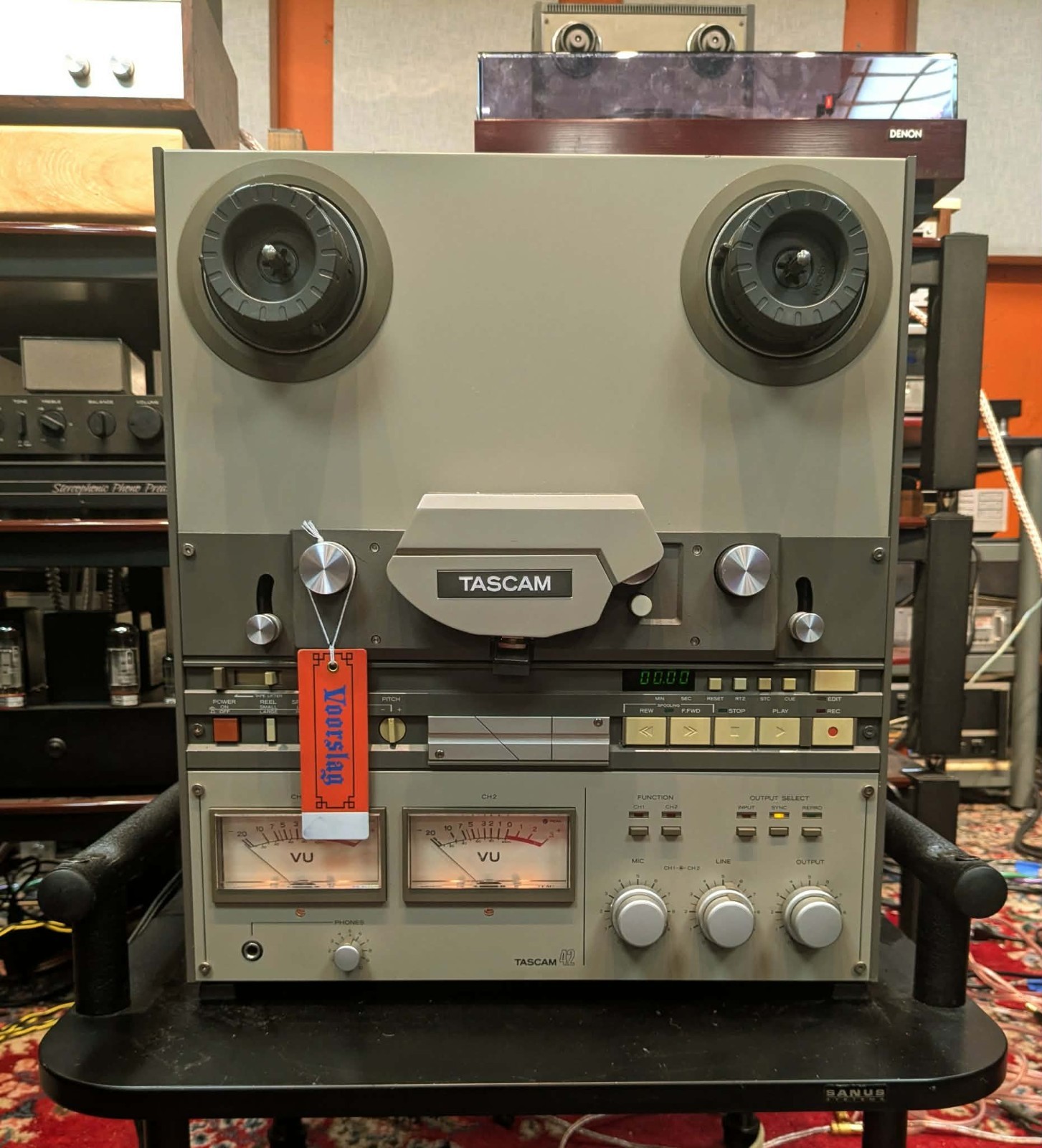 Tascam 42-NB Reel To Reel Tape Machine 1/4" Pro Serviced | eBay
