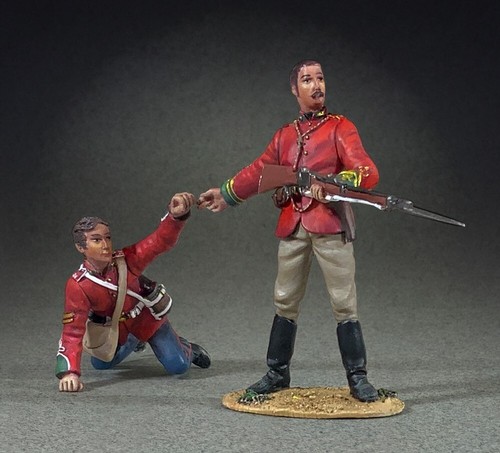 BRITAINS ANGLO ZULU WAR 20218 BRITISH 24TH REGIMENT OF FOOT LT. JOHN ...