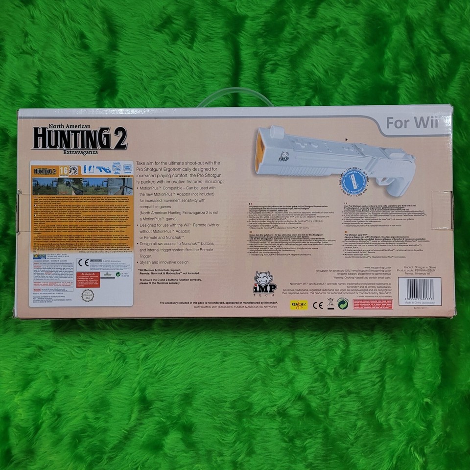 WII PRO SHOTGUN RIFLE Gun Shooter *NEW* *NO GAME* BOXED | eBay