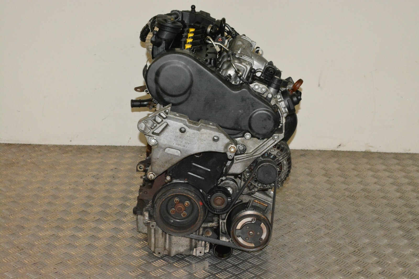 VOLKSWAGEN GOLF MK6 2008 2.0TDI CBD 81KW 110HP BARE ENGINE MOTOR | eBay