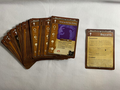 MYTH Board Game BRIGAND Hero CARDS ONLY | eBay