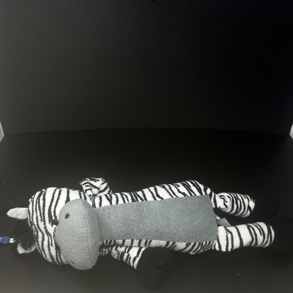 Animal Adventure Zebra Plush 18" Stuffed Animal Floppy Long Body Arms ...