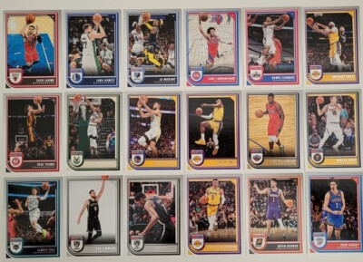 30% OFF! 2022-23 NBA Hoops Base Cards LeBron Curry Durant Morant Doncic ...