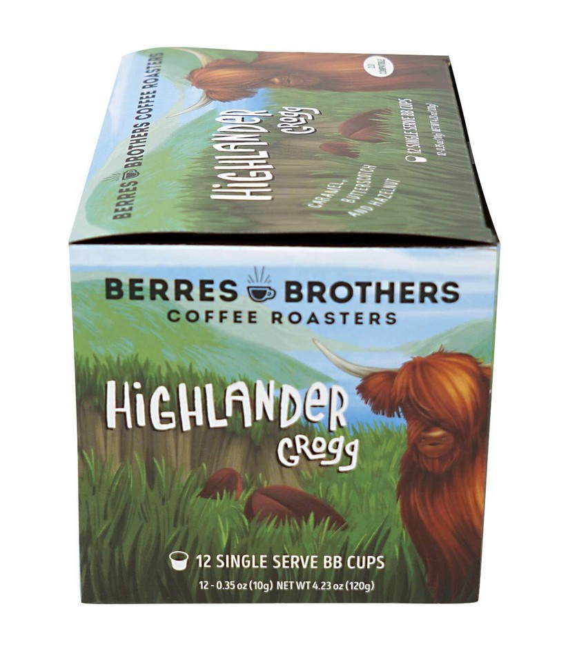 Berres Brothers Highlander Grogg Coffee K Cups K Pods 12 Count Single ...