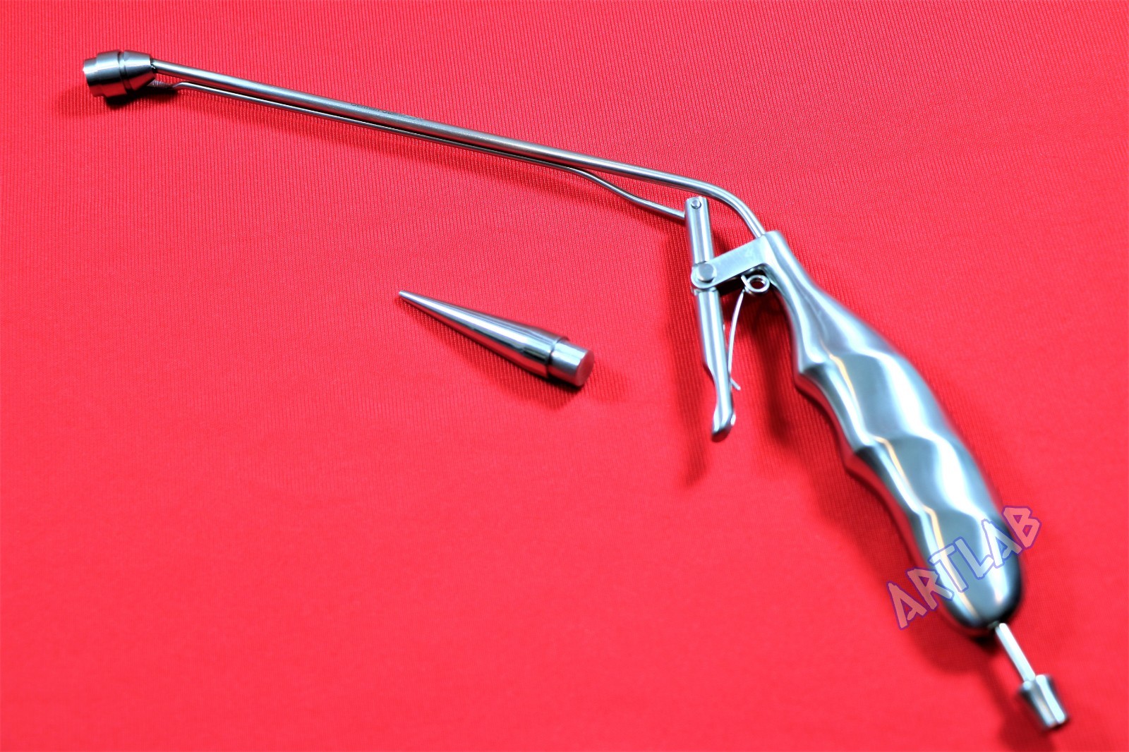 PREMIUM STAINLESS RECTAL HEMORRHOIDS SUCTION LIGATOR WITH LOADING CONE ...