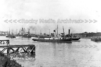 oss-5 Manchester Ship Canal, Eastham Locks, Cheshire. Photo | eBay UK