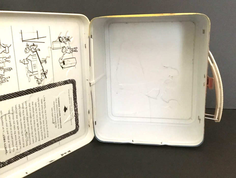 1972 Miss America Metal Lunch Box W Thermos Rare Laurie Lea Schaefer | eBay