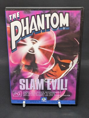 The Phantom (DVD, 1996) Billy Zane, Catherine Zeta Jones Region 4 PAL ...