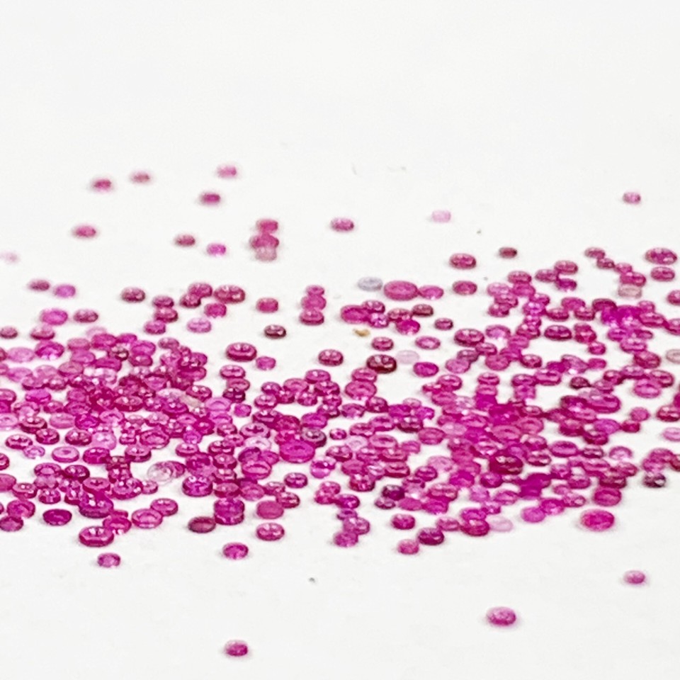 100 Ruby Escapement Jewels Hole Watchmaker Lot Repair Lab Created Watch ...