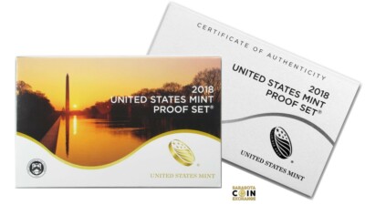 2018 Clad Proof Set Box and COA No Coins Empty Original Packaging | eBay