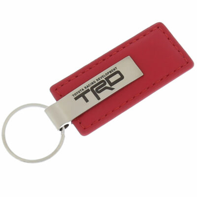 Toyota TRD Leather Keychain (Red) | eBay