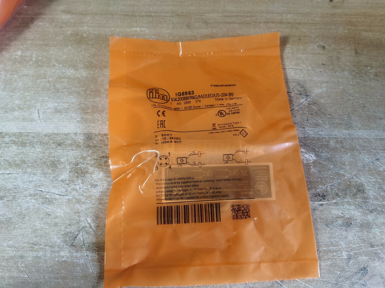 1PCS New IFM IG5953 Sensor Free Ship | eBay