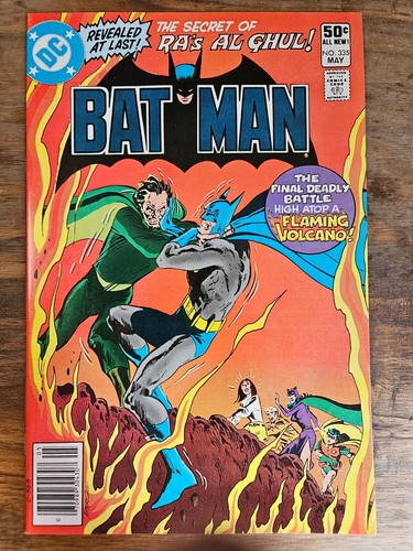 BATMAN #335 (1981) VFNM (9.0) BRONZE AGE RA'S AL GHUL STORY LAZARUS ...