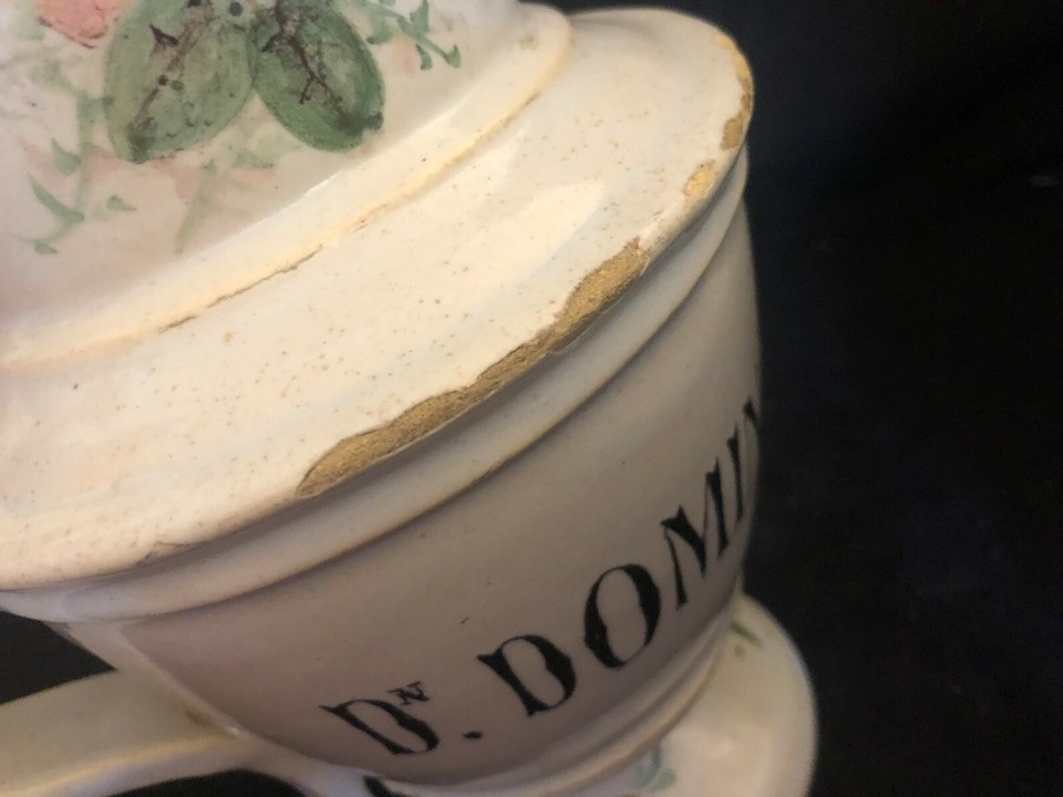 Pitcher Patronymic Polychrome Faience Don Domingo Llombart 19th Century ...