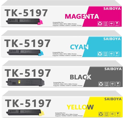 Toner Cartridge TK-5197 for Kyocera TASKalfa 306ci 307ci 308ci,Copystar ...