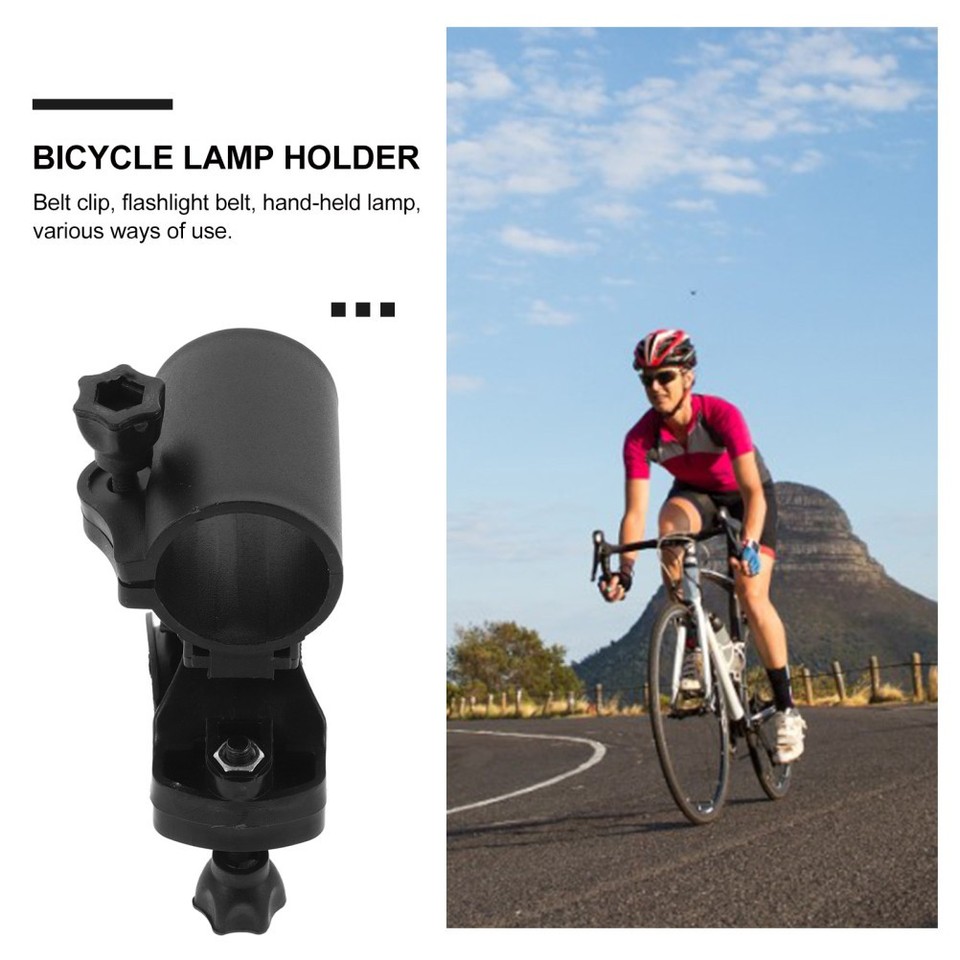 Cycling Flashlight Mount Stand Holder Bike Lamp Extension Bracket | eBay