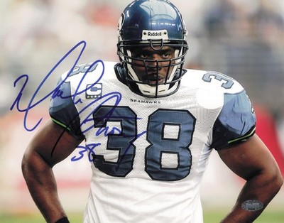 Mack Strong Autographed Signed 8x10 Photo Seattle Seahawks MCS Holo ...