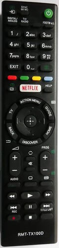 Ersatz Fernbedienung für Sony RMT-TX100D RMTX100D KD-49X8305C KD ...