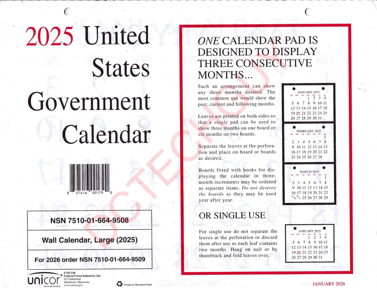Federal Government Holidays 2019