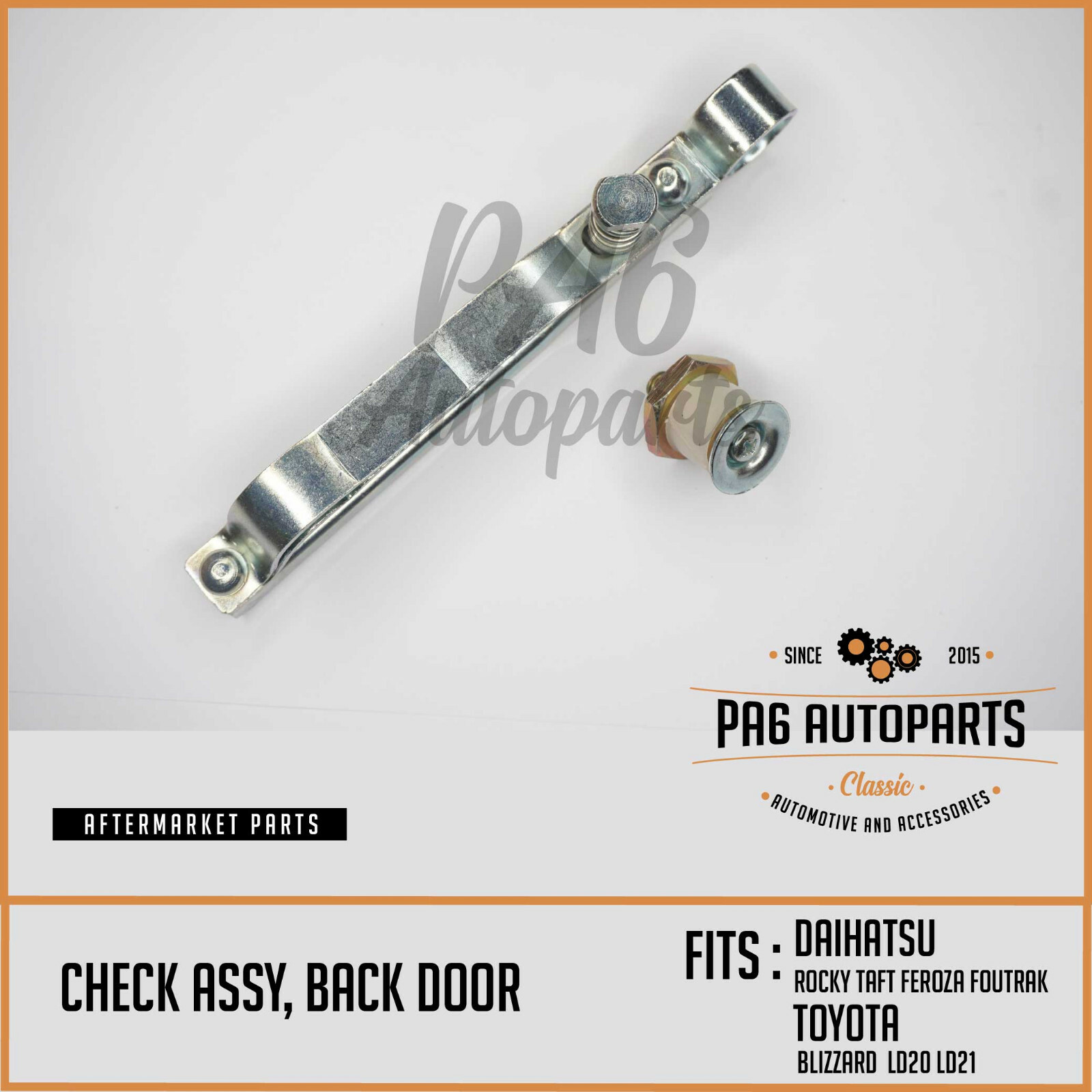 DAIHATSU TAFT ROCKY FEROZA FOUTRAK BLIZZARD REAR BACK DOOR SUPPORT ...