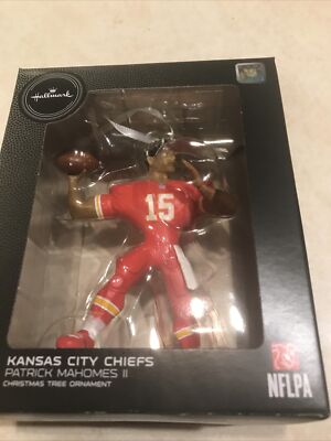 2020 Hallmark Black Box QB PATRICK MAHOMES Kansas City Chiefs Ornament ...