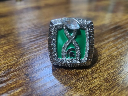 2015 Michigan State Spartans Commerative Championship Fan Ring Sz 11 | eBay