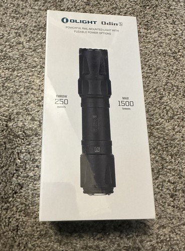 Olight Odin S M-Lok Tactical Flashlight, 1500 Lumens, 250 Meters, Matte ...