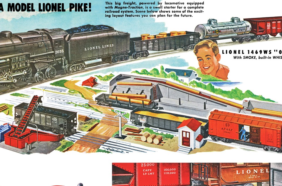 Lionel Trains 1951 Model Railroad Vintage-Style Advertising Poster | eBay