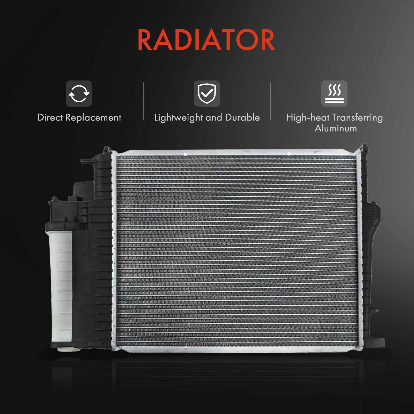 Radiator for BMW E34 520i 24V 525i 06/1988-1996 2.0L 2.5L M50 B20 Sedan ...