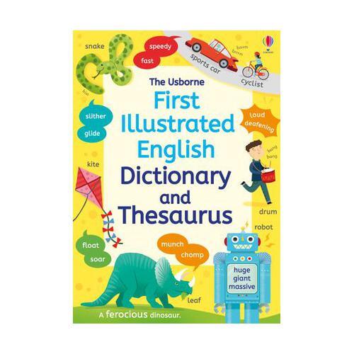 Usborne - First Illustrated Dictionary And Thesaurus | eBay