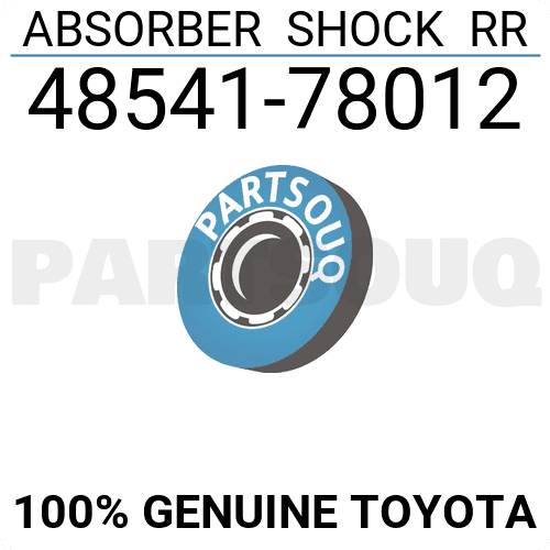4854178012 Genuine Toyota ABSORBER SHOCK RR 48541-78012 | eBay