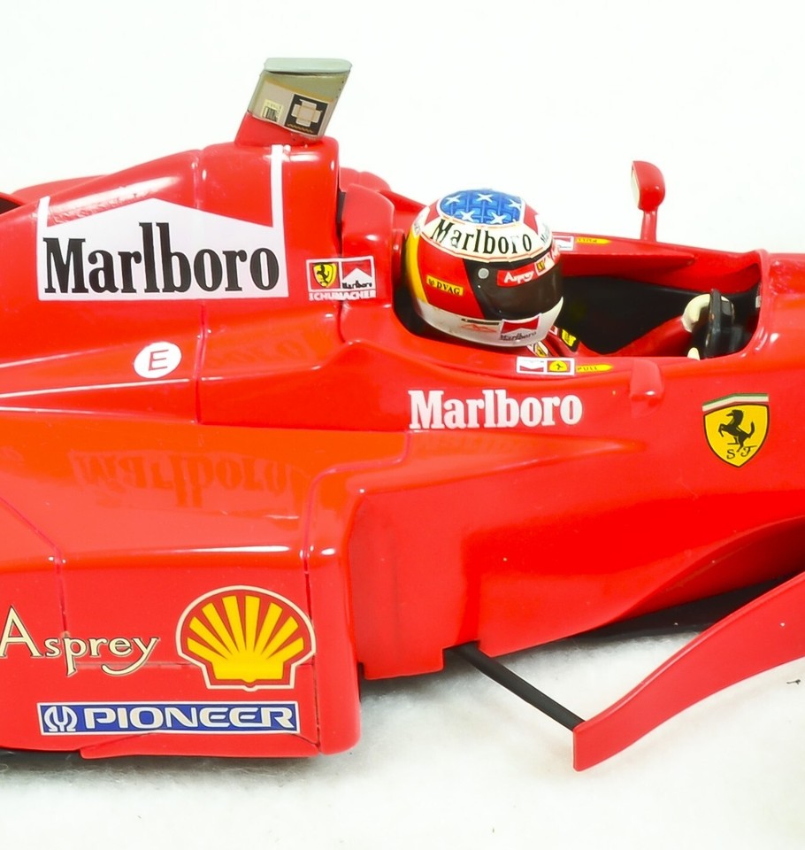 1997 Michael Schumacher Ferrari F310B 1:18 FULL Livery | eBay