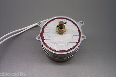 SYNCHRON MOTOR FOR ELECTRIC WOOD GEAR ENCHANTED CLOCK 1 RPM 110v ...