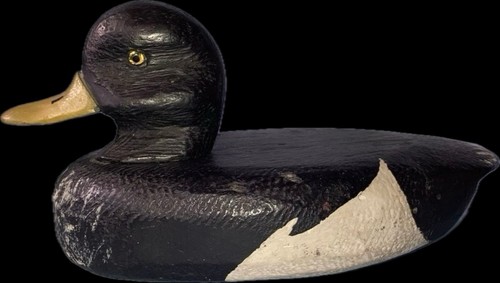 Vintage Bluebill Drake Duck Decoy Hamilton Ontario Region Solid Body ...