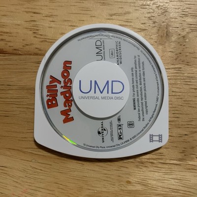 Billy Madison (UMD-Movie Ps for PlayStation Portable PSP Tested. Disc ...
